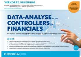 Opleiding Data-analyse voor Controllers en Financials